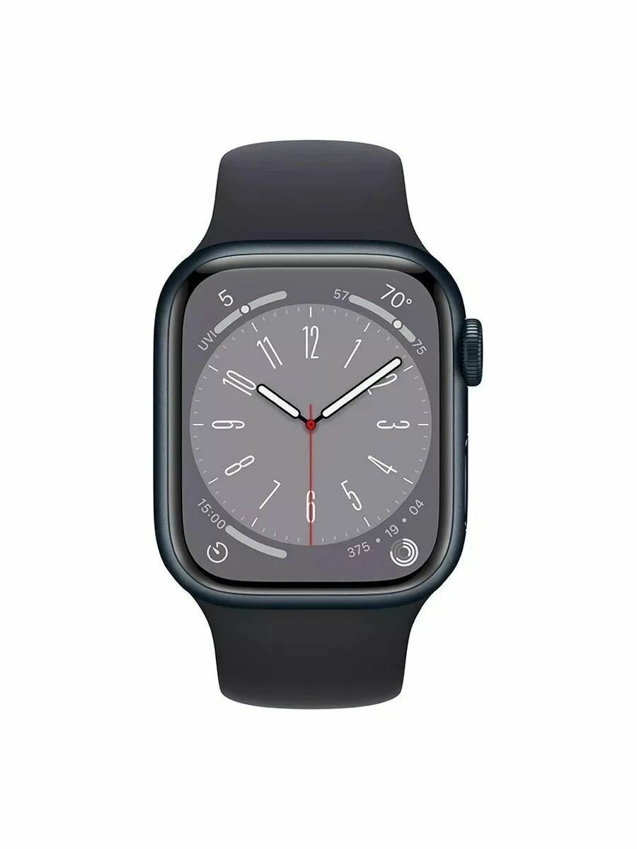 Умные часы Apple Watch Series 9 41 мм Aluminium Case GPS, midnight Sport B S/M