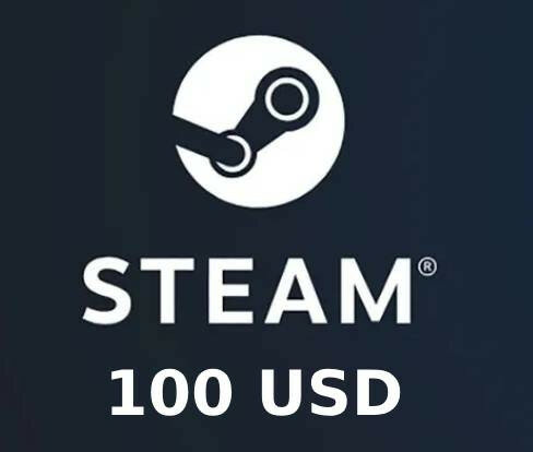 Карта пополнения Steam на 100 USD (США) - (100 $), электронный ключ