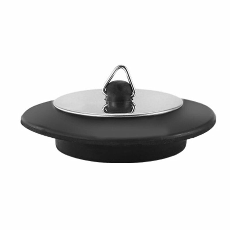 Термостойкие силиконовые пробки, универсальные пробки для сливов ванн для надежного удержания воды, - 4 cm without chain