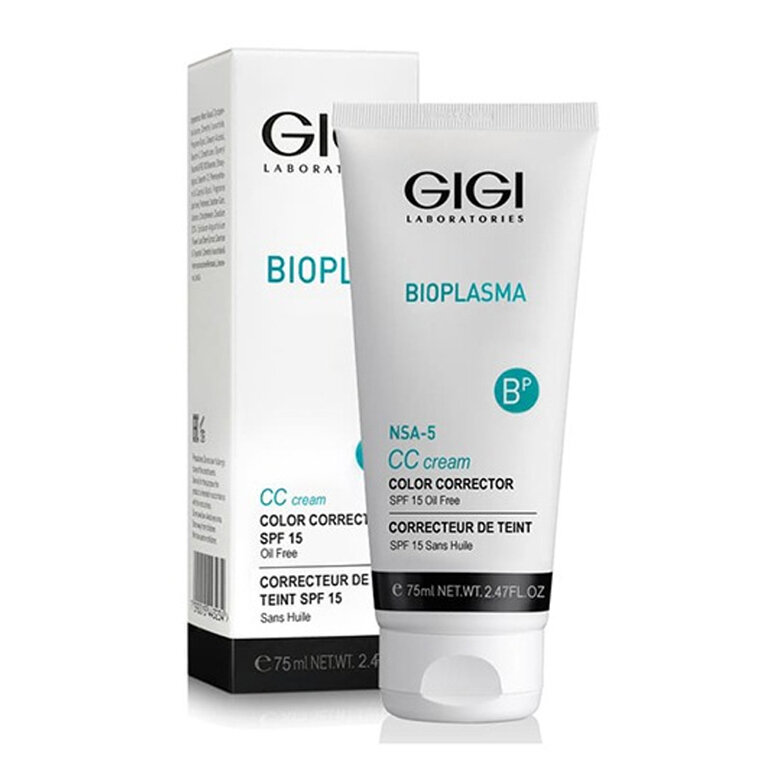 GIGI Bioplasma CC Cream SPF 15 Корректор Израиль 75 мл
