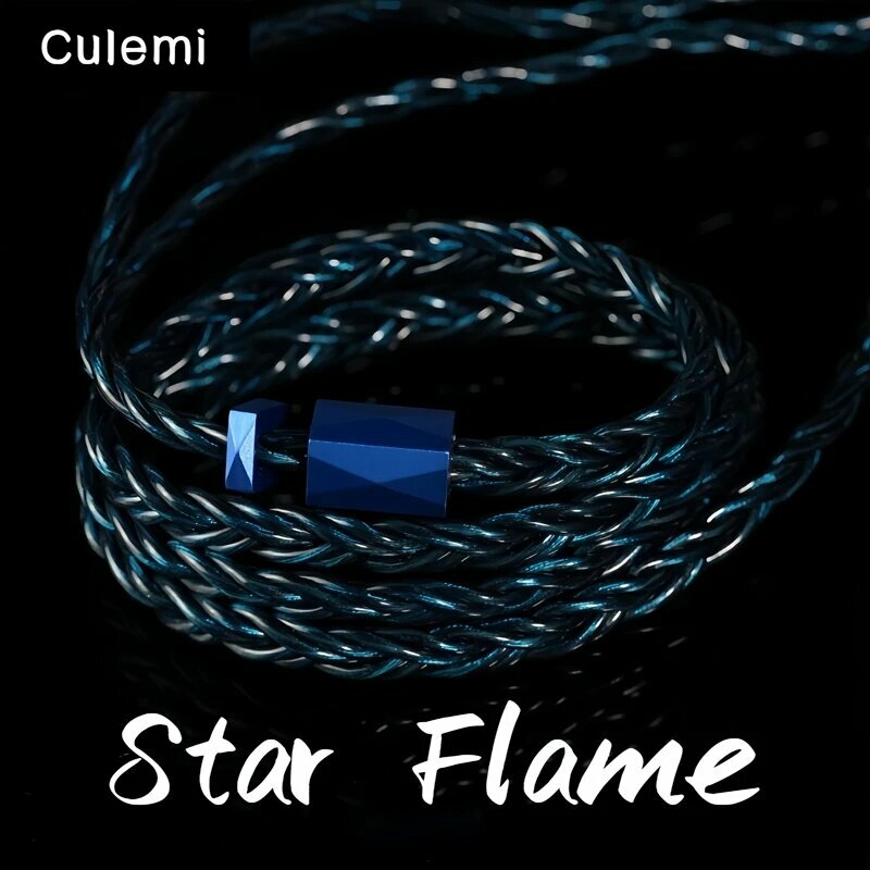 Culemi Звездный Пламя аудиокабель 6 ядер 0.78 2pin 4.4mm