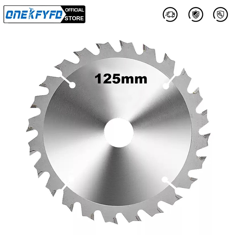 Циркулярная пила ONEKFYFD 5 дюймов для дерева и пластика, 125mm saw Blades