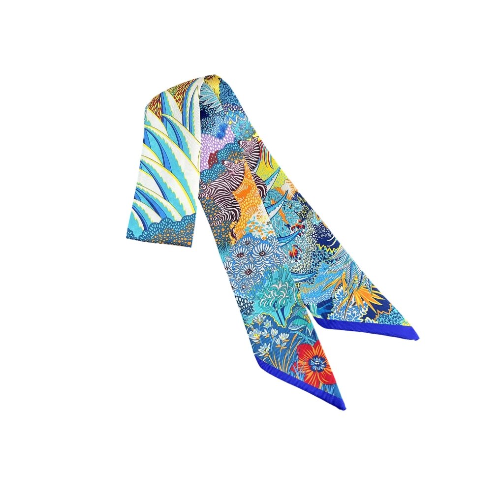Многофункциональная Лента Для Галстука Secret Garden Ladies С Длинным Стримером- Синий