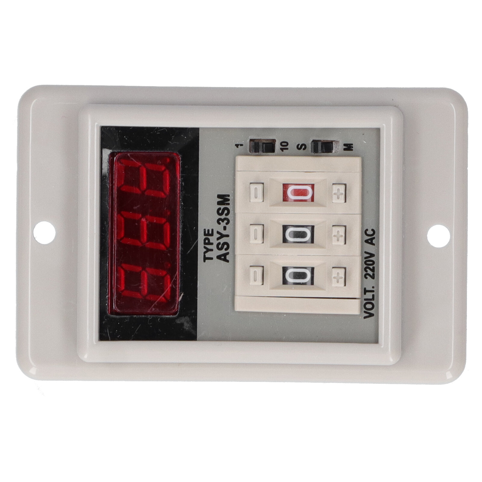 JYIO Time Relay Digital Display High Accuracy Delayer 99.9S‑999M AC 220V 50/60Hz