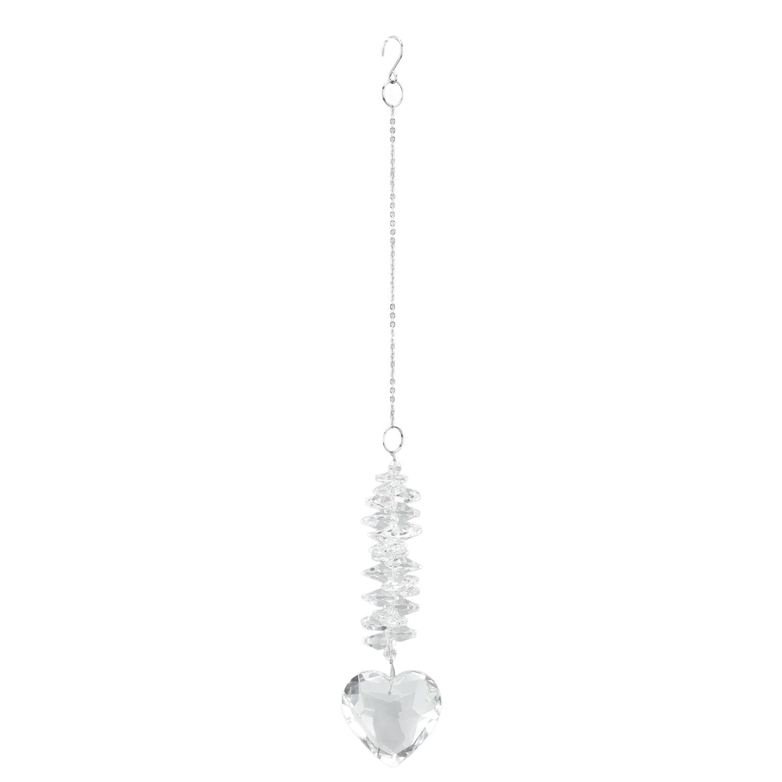 Suncatcher Crystal Ball Прочный акриловый сердечный сердечный