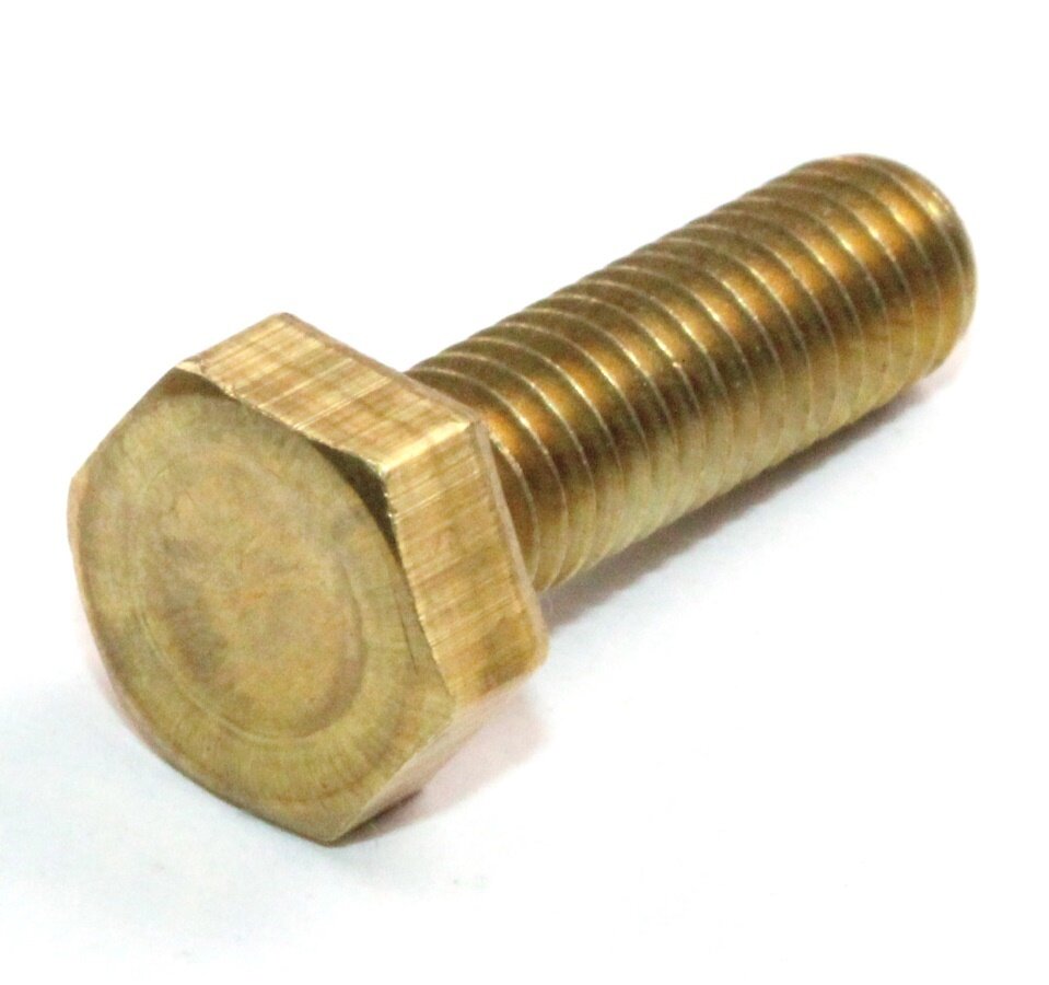 Болт М6х20 DIN 933 латунь
