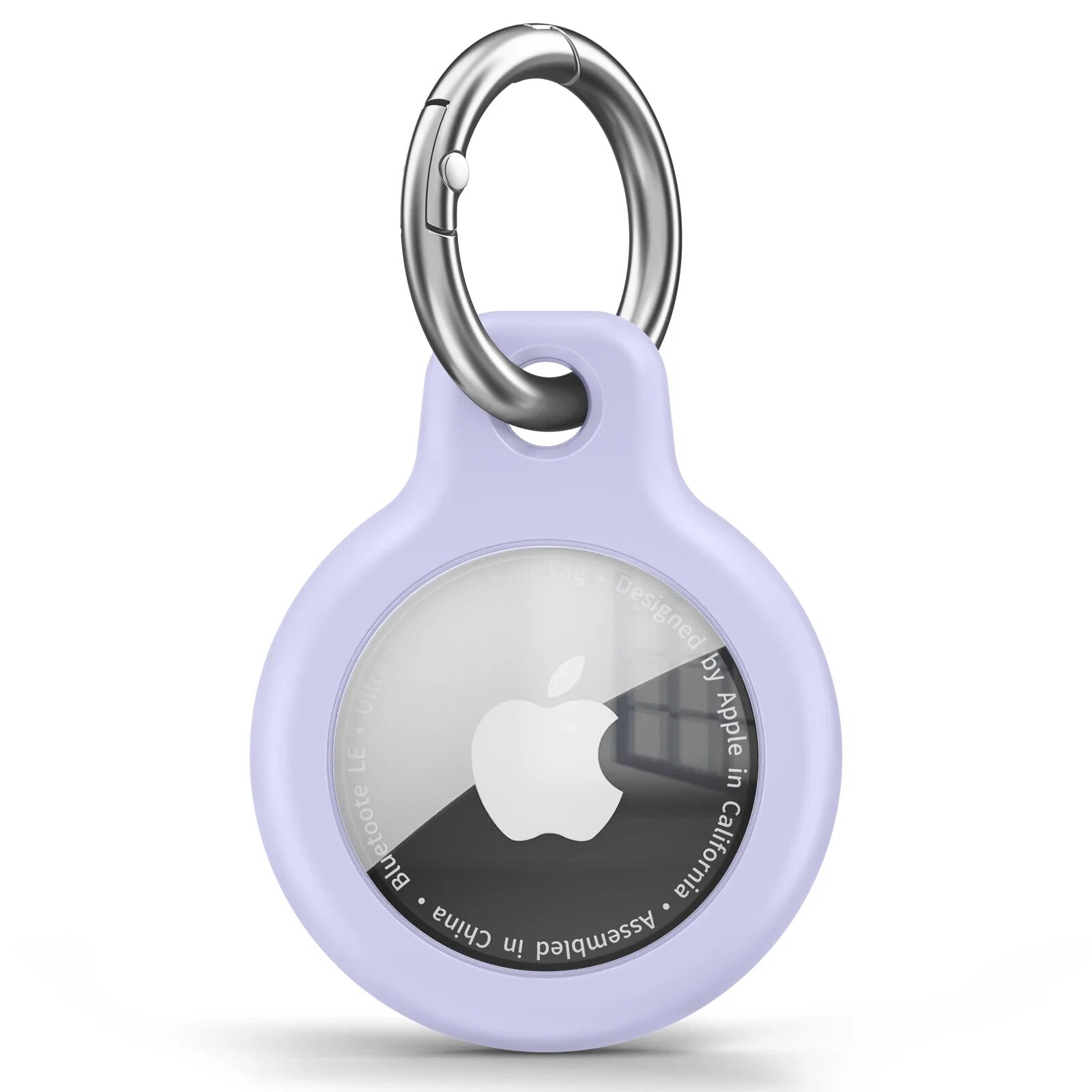 Силиконовый чехол Tobfit для Apple Airtags Фиолетовый, purple