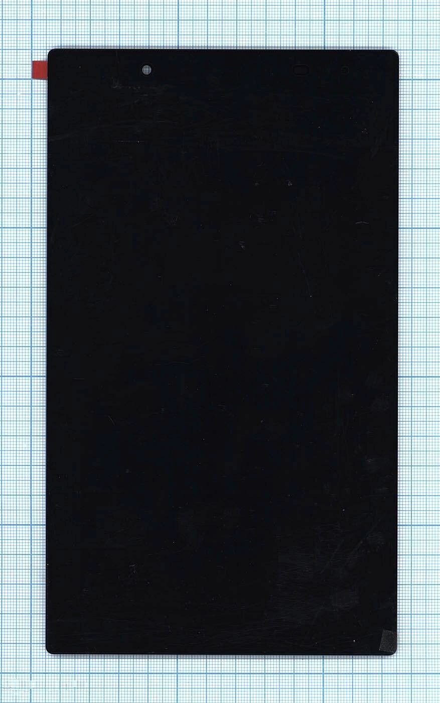 Дисплей (матрица + тачскрин) для планшета Lenovo Tab 4 8 Plus TB-8704 черный