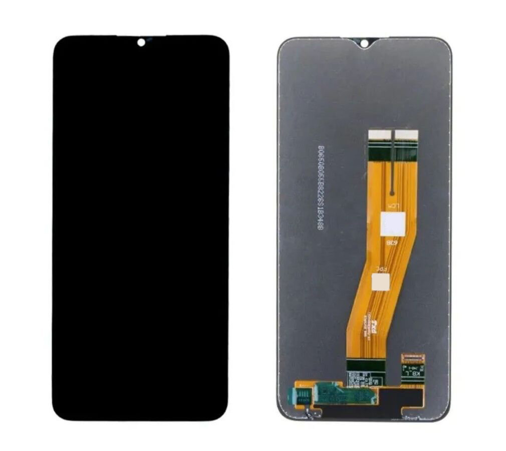 Дисплей (матрица + тачскрин) для смартфона Samsung A035F (A03) (черный) Incell