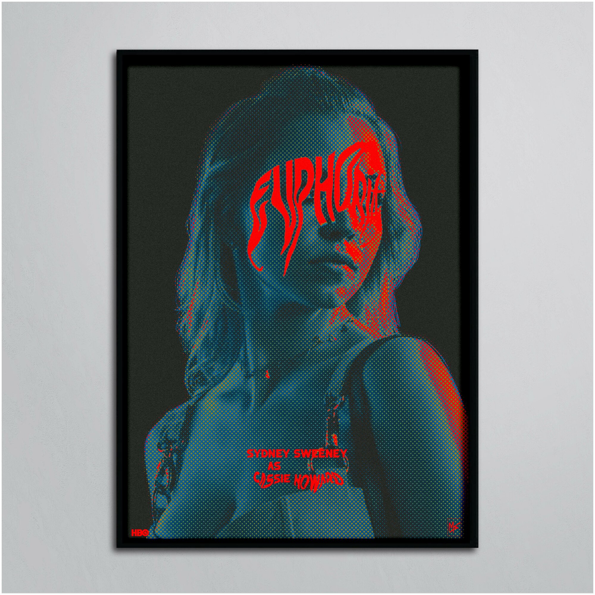 Постер в раме/Эйфория Сидни Суини