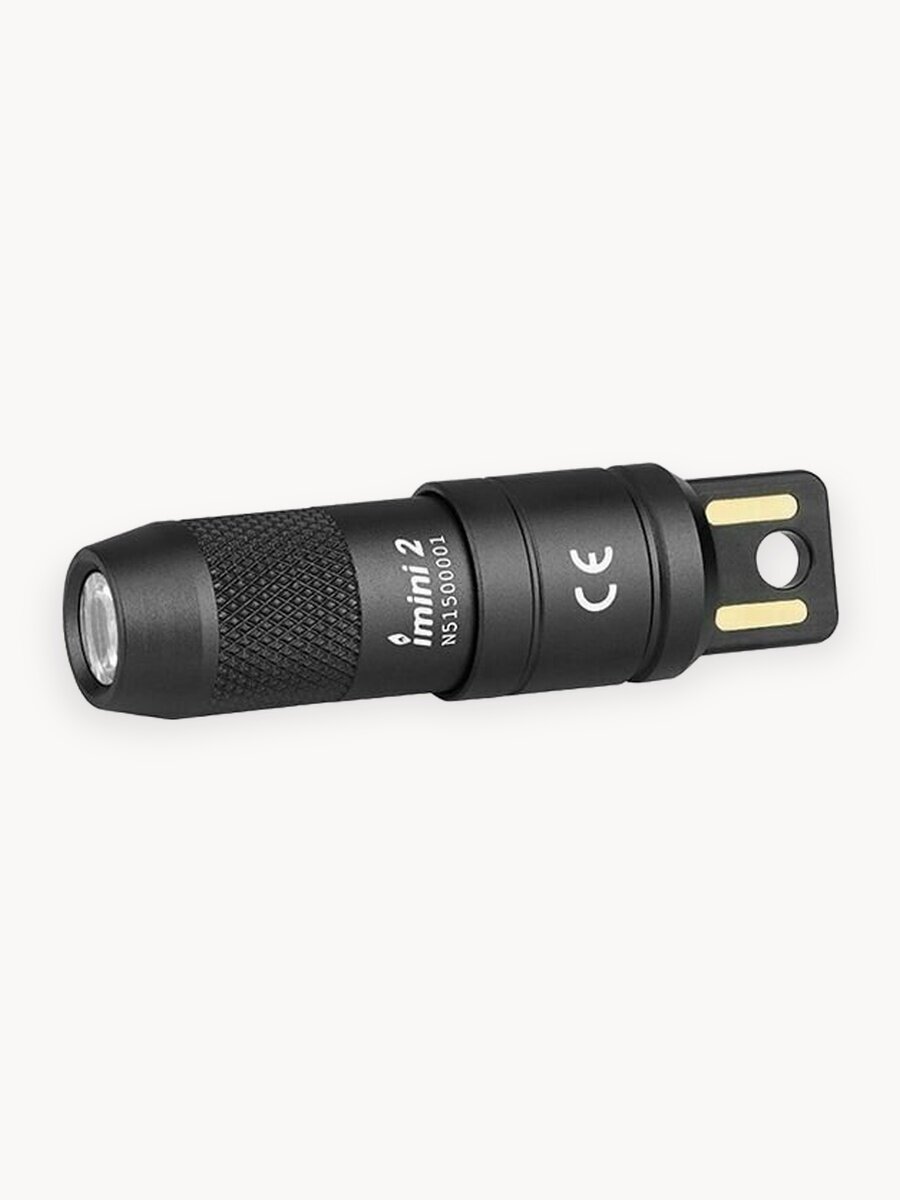 Наключный фонарь Olight iMini 2 Black, 21 метр, 50 люмен (Комплект)