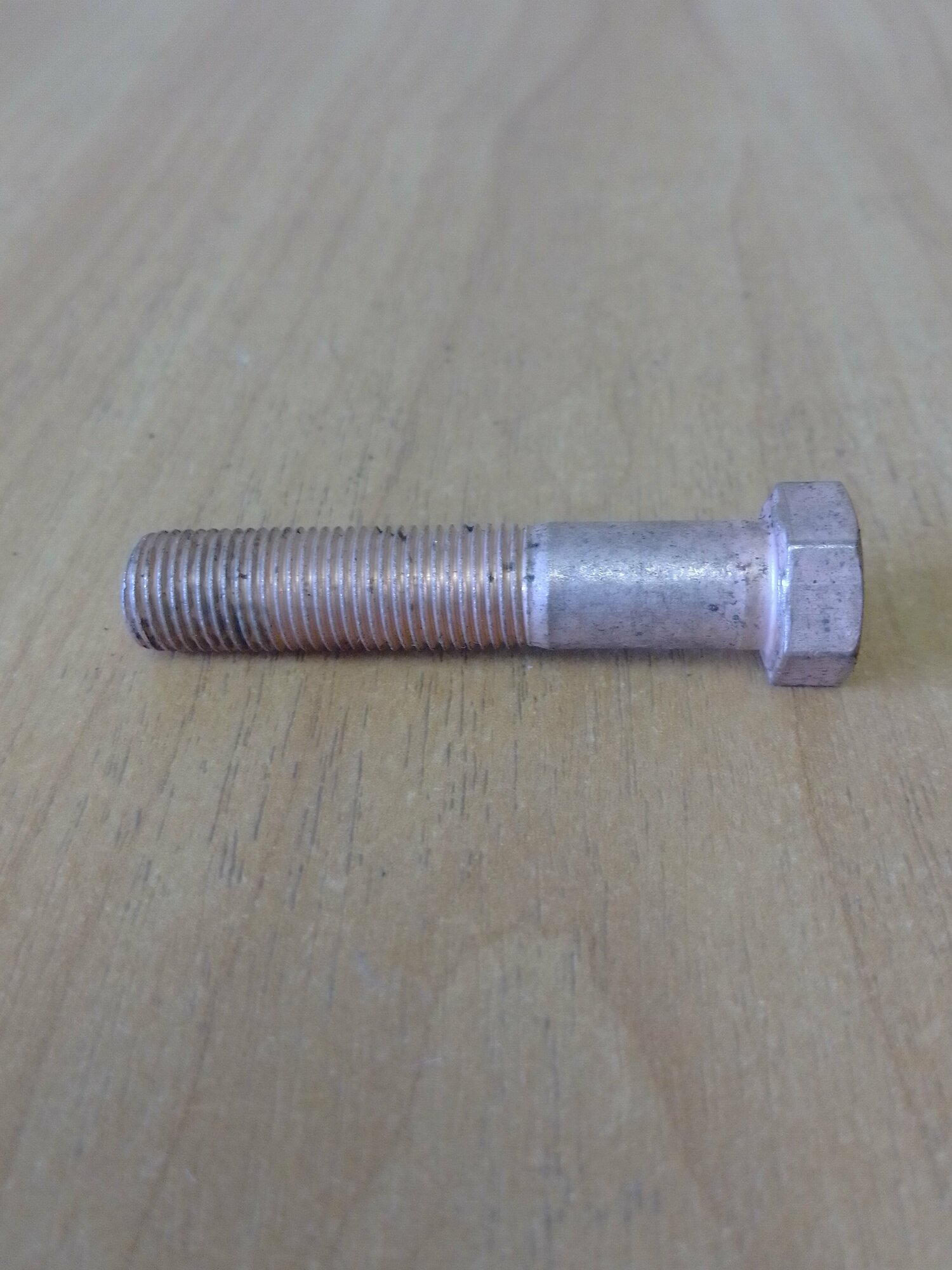 Болт М10х1х50 омеднённый приёмной трубы Газель, ГАЗ и др. Красная Этна 200345-п5