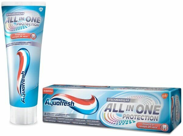 Aquafresh Зубная паста All-in-One Protection, 75 мл