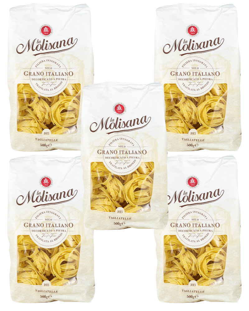 Набор Макаронных изделий La Molisana Лапша в Гнёздах Тальятелле из твердых сортов пшеницы 500 гр - 5 шт