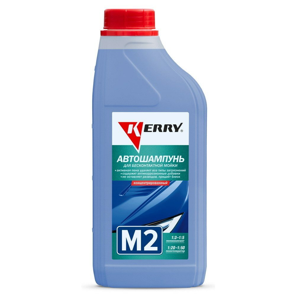 Автошампунь для бесконтактной мойки, 1 л, Kerry, артикул KR-307