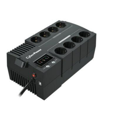 ИБП CyberPower BS650E NEW, 650VA, 390W, EURO, USB, черный