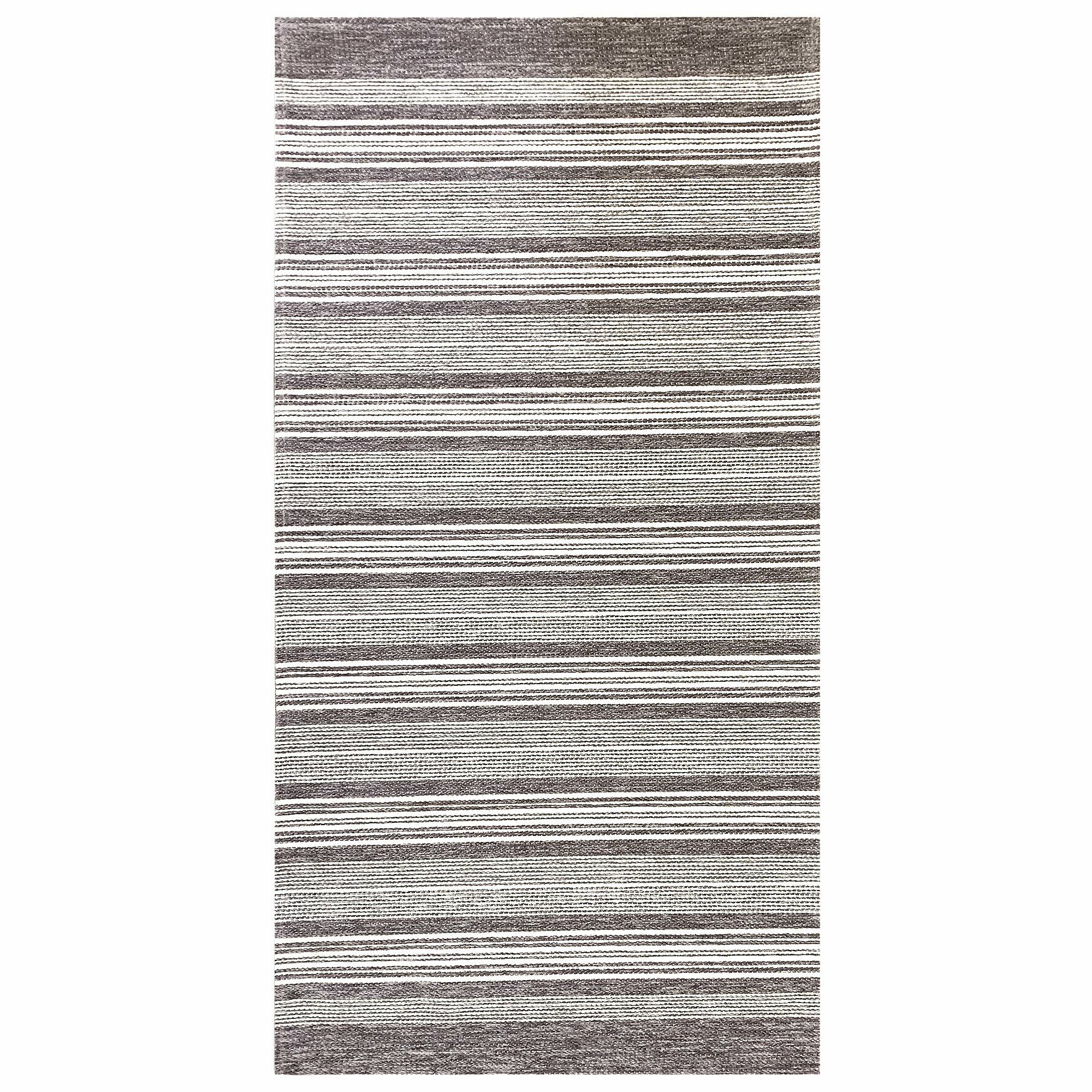 Ковер Cleopatra "Лаос", прямоугольный, безворсовый, антискользящий, 80х120 см, серый