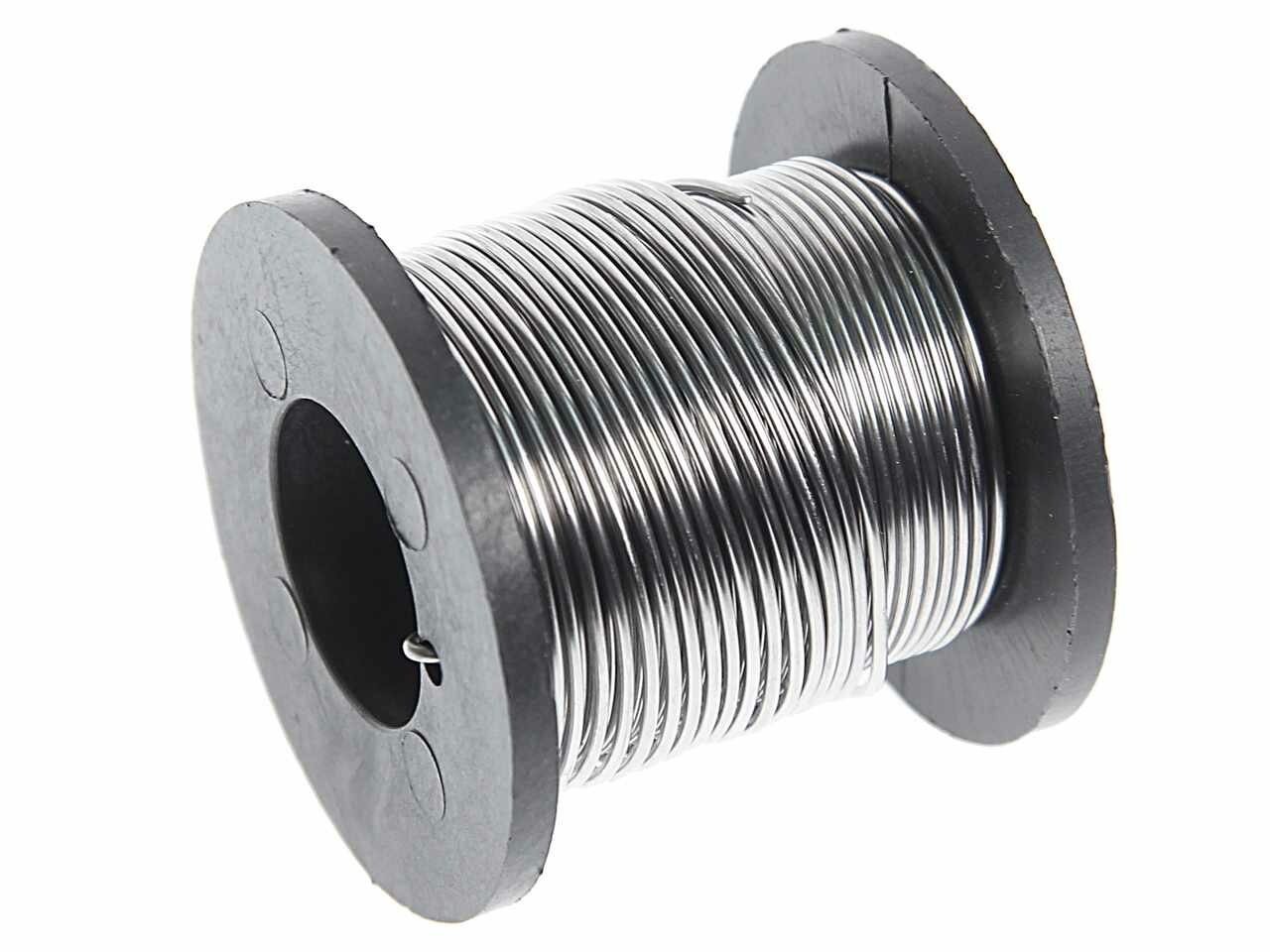 Припой ПОС-40 d=1.0мм 100г катушка с канифолью, А060043, ВТО