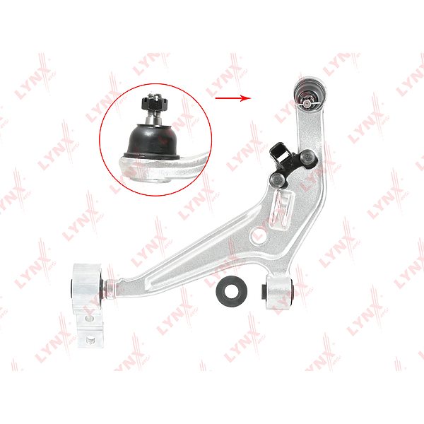 LYNXAUTO c5259l (0224T30LH / 0394514 / 042072B) рычаг нижний l / перед. подв. Nissan (Ниссан) x-trail(t30) 2.0-2.5 01