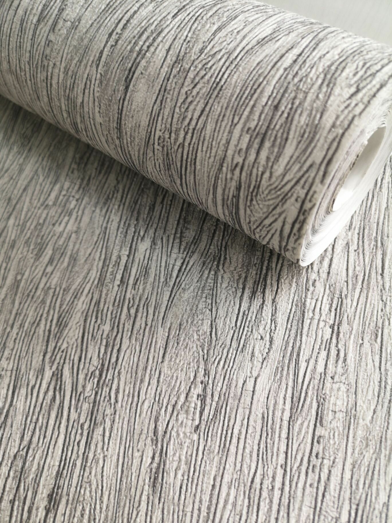 Обои 106-7020-07 флизелиновые 1.06, плотные под дерево, рубчик, без подгонки, Моющиеся, можно красить