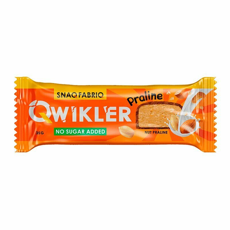 Снэк Фабрик Батончик Глазированный 35Г Ореховое Пралине