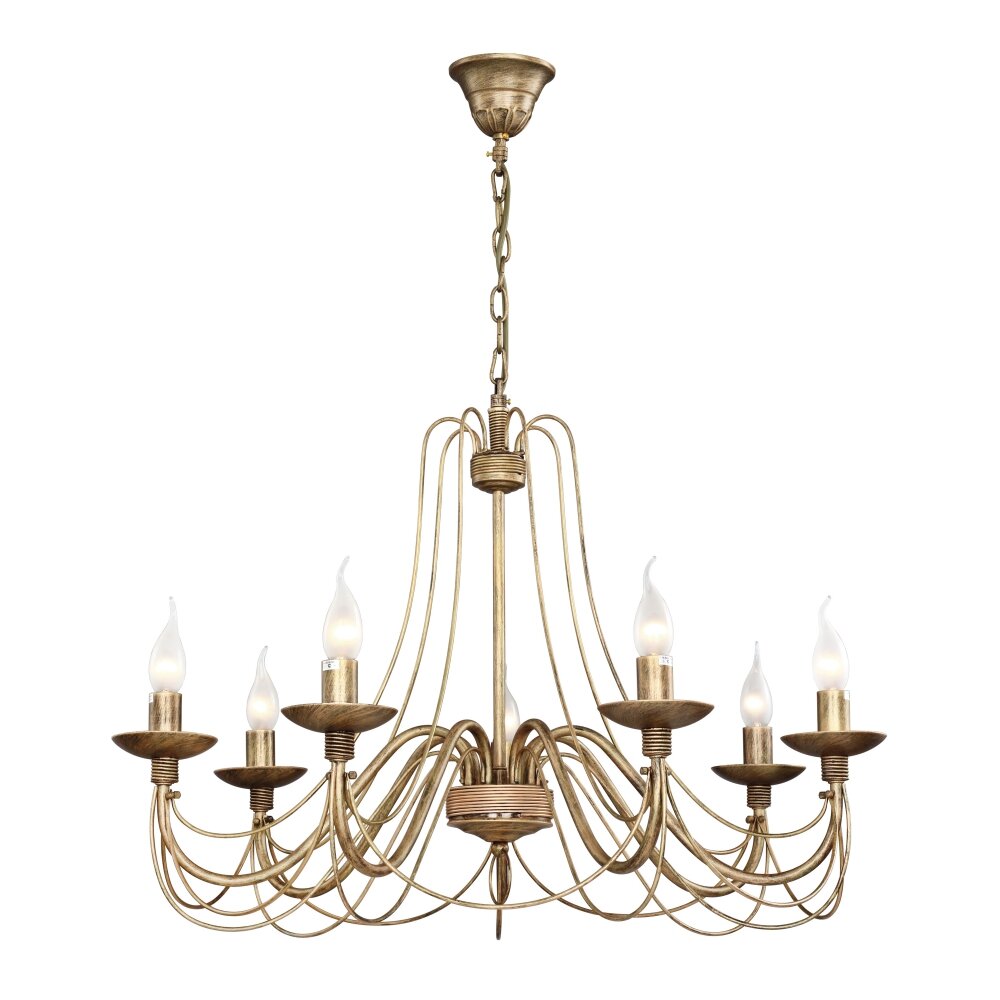 Подвесная люстра F-Promo 2163-7P Chateau 7*E14*40W D730*H470/1170мм
