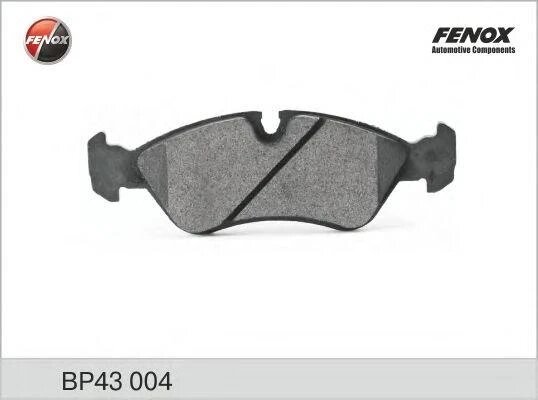 Колодки тормозные дисковые передние Fenox BP43004