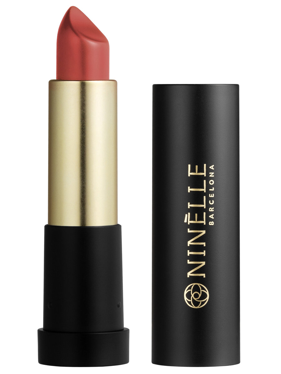 Помада для губ Ninelle матовая Deseo устойчивая тон 456 нежная марсала