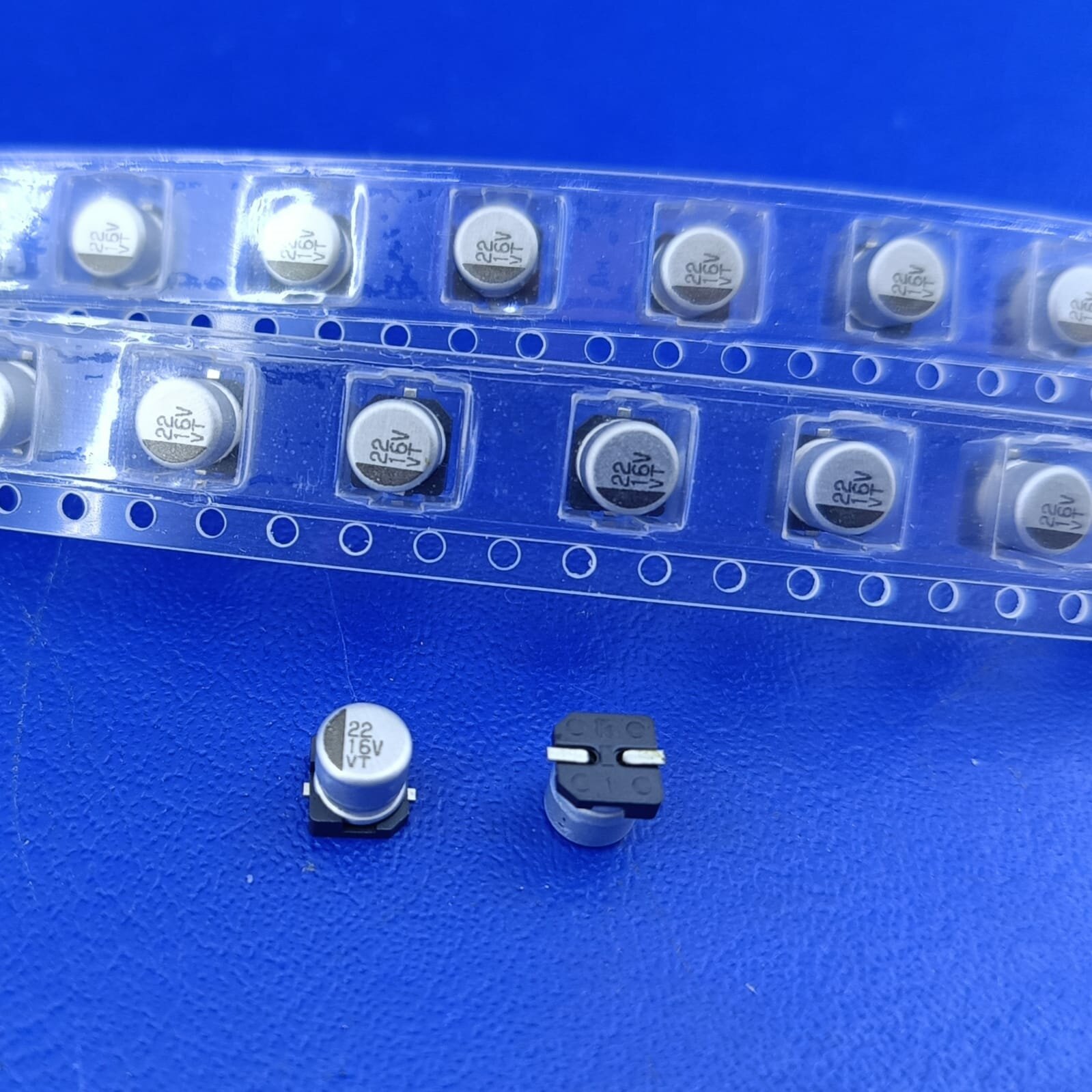 20 штук SMD конденсатор 22 мкФ 16V d5h5