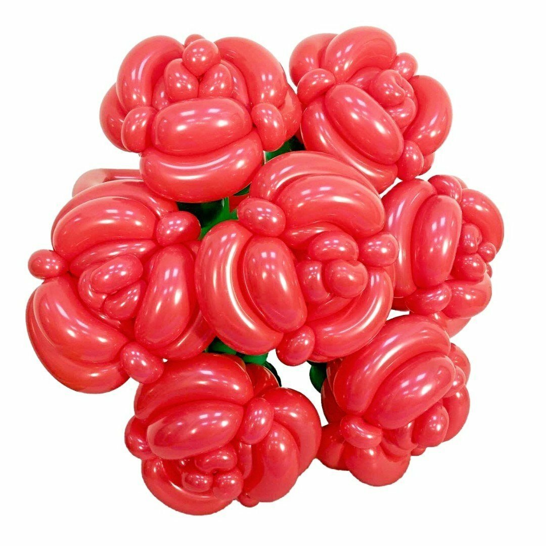 Композиция из шаров "Букет цветов"