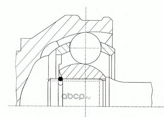 ШРУС наружный Lobro 303 409 для автомобилей различных марок