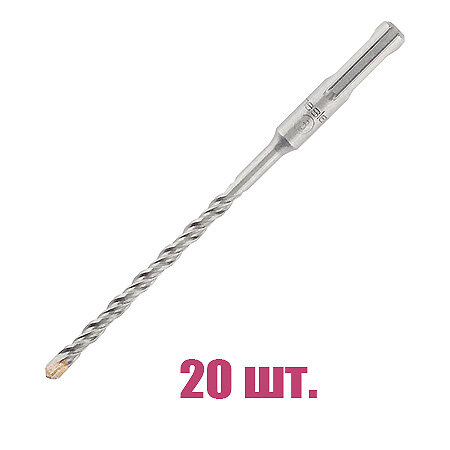Бур SDS-plus 6х100х160 мм (20 шт.)