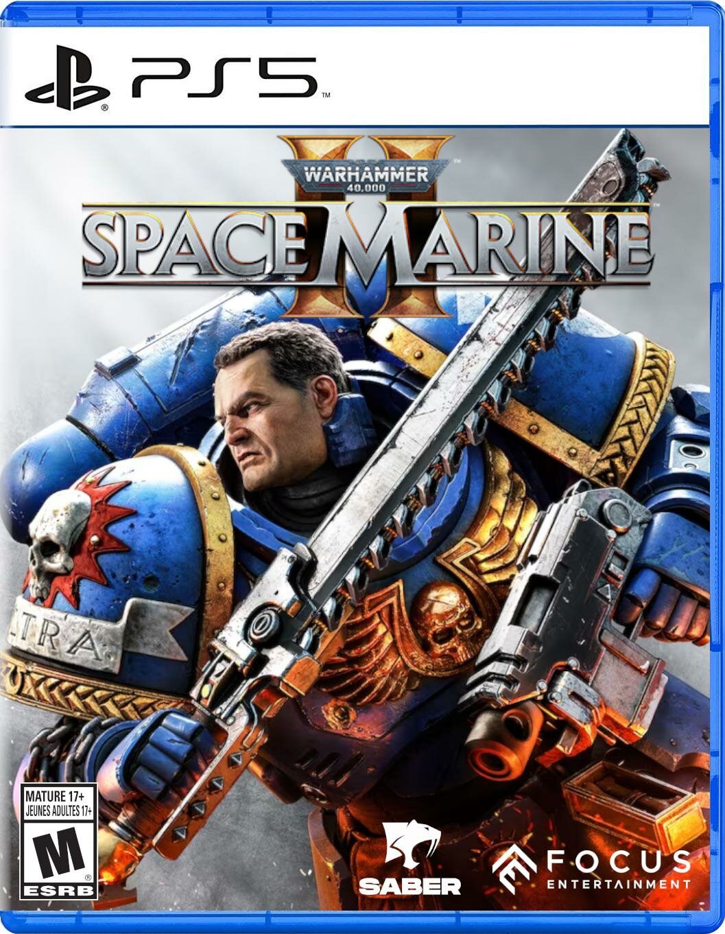 Игра Warhammer 40,000: Space Marine 2 (PS5, диск, русская озвучка)