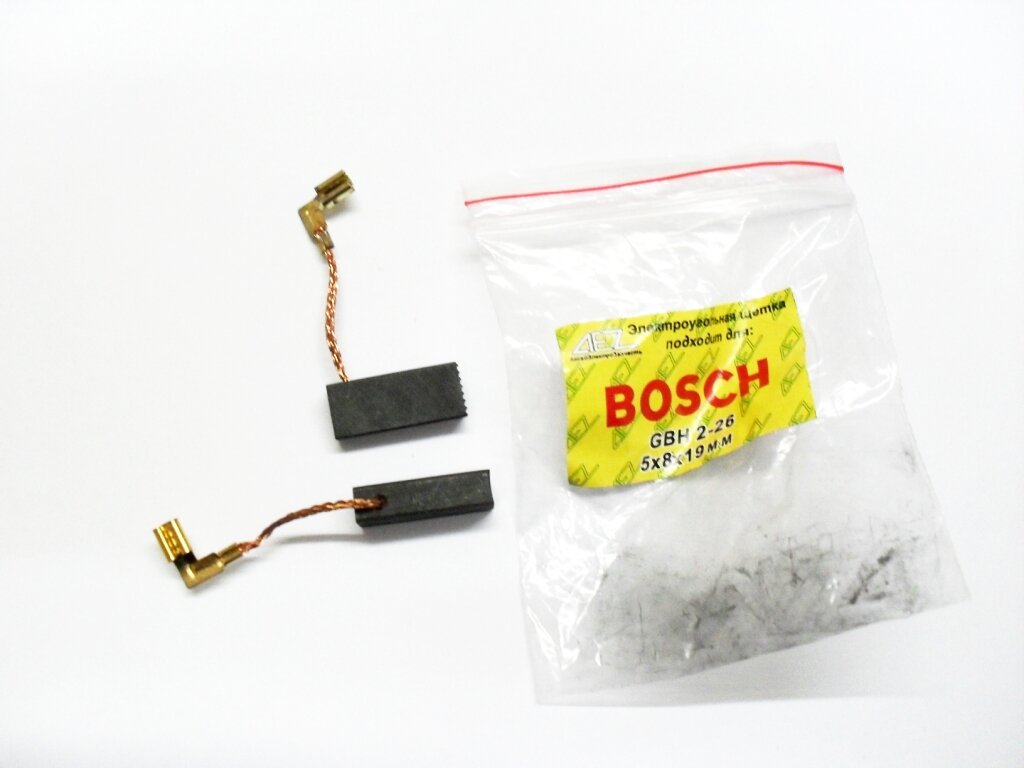 Щетки BOSCH-134 5х8х19мм к перфоратору BOSCH GBH2-26 пара