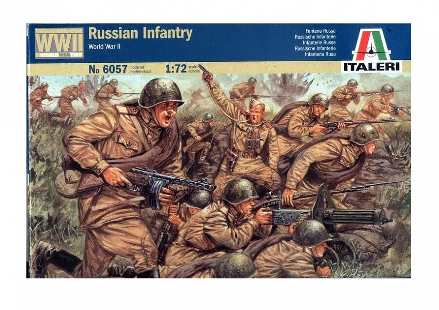 Набор фигурок 6057ИТ Солдатики Russian Infantry