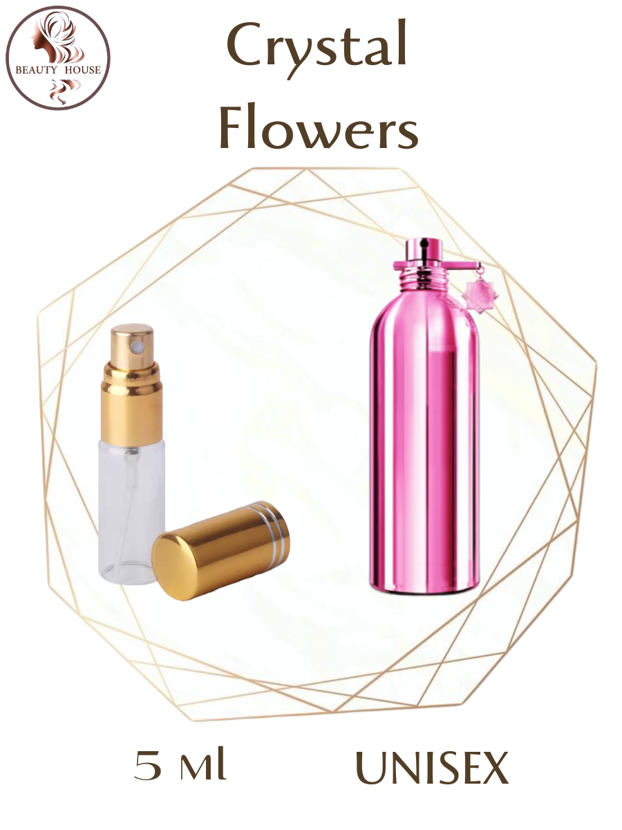 Духи парфюм Crystal Flowers спрей 5 мл унисекс, восточные, цветочные