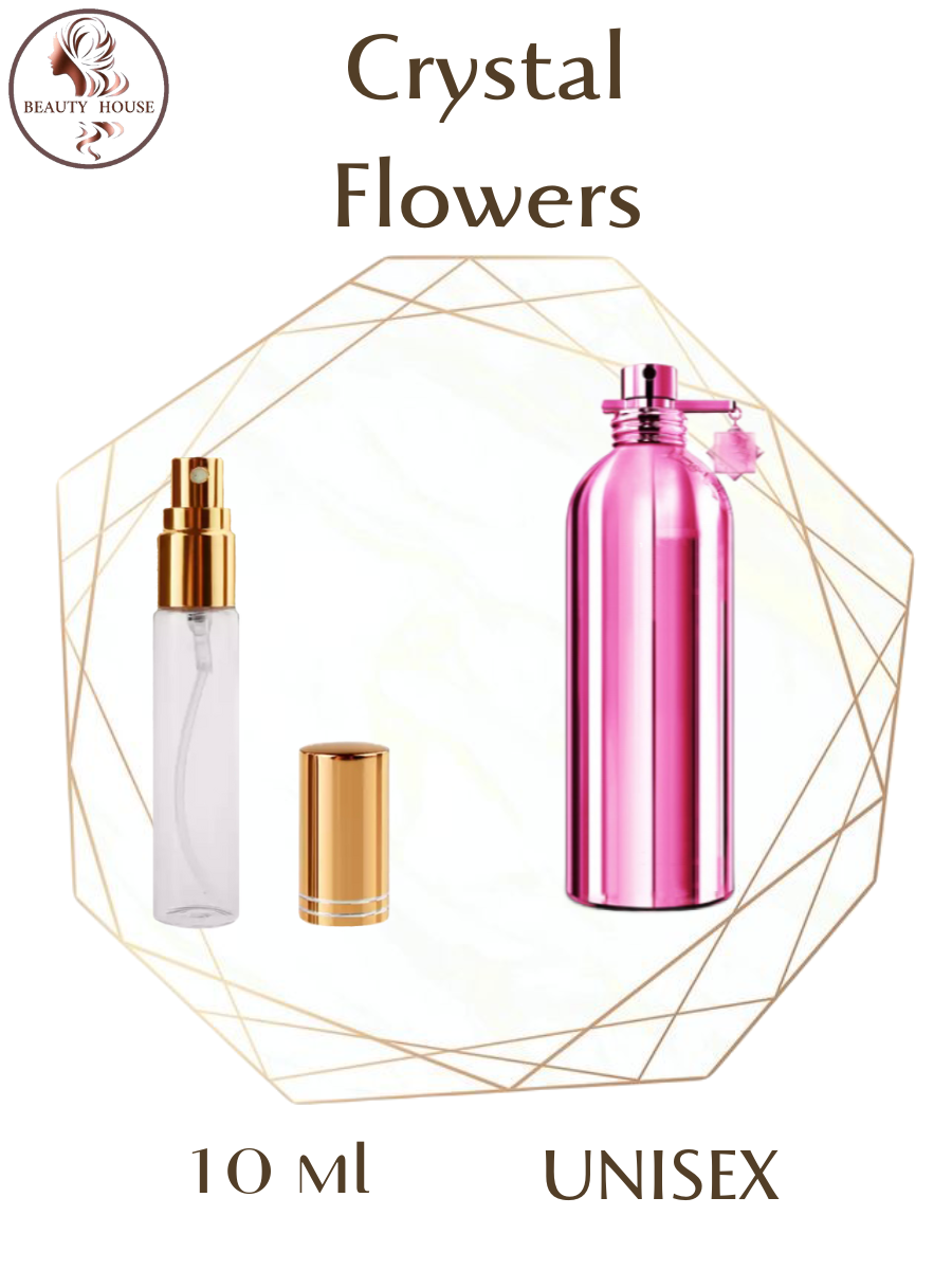 Духи парфюм Crystal Flowers спрей 10 мл унисекс, восточные, цветочные