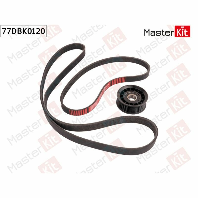 Комплект ремня приводного для а/м FORD Focus, VOLVO S40, MASTERKIT 77DBK0120