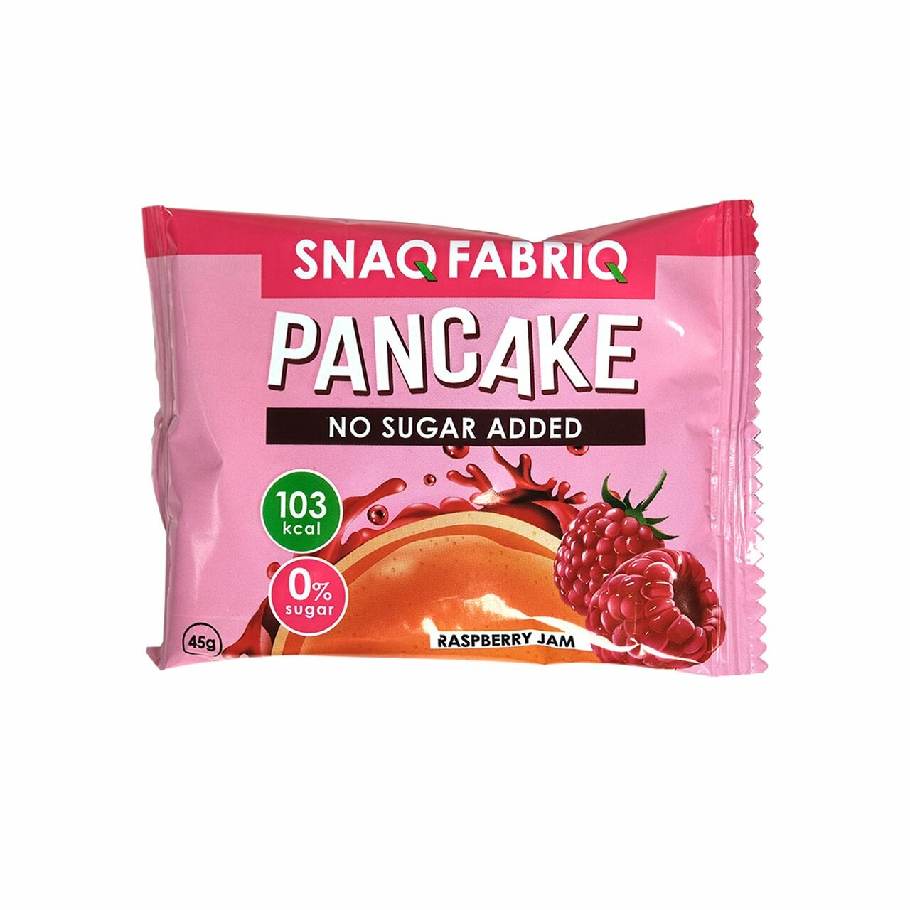 Печенье Snaq Fabriq Панкейк Малиновый джем 45 г x 5 упаковок