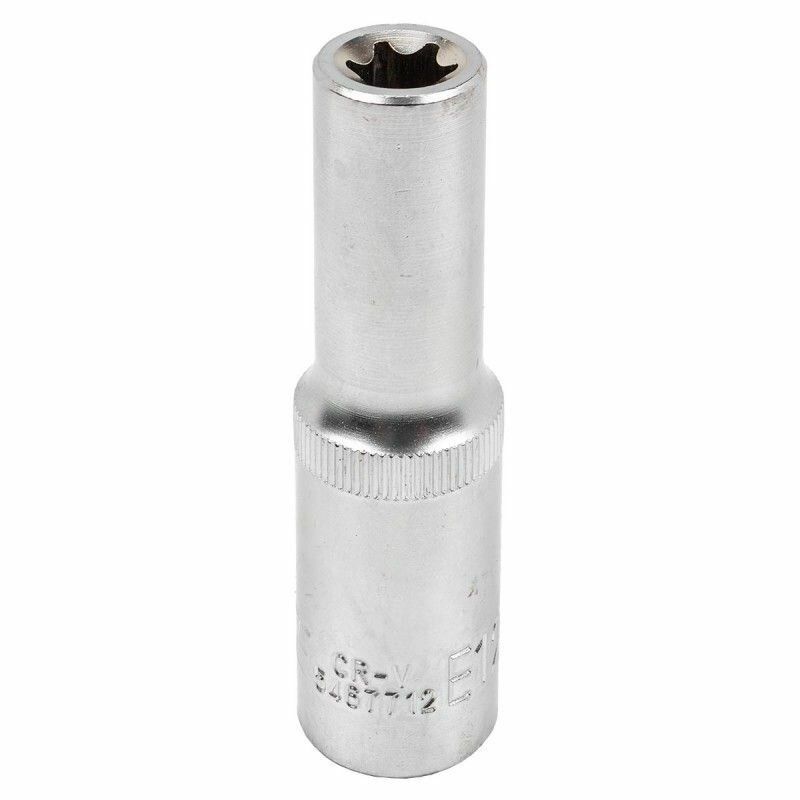 Головка Torx глубокая E12 1/2' Forsage