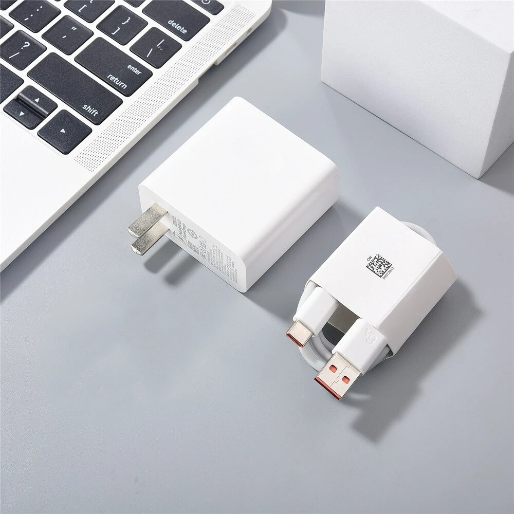 Супербыстрое зарядное устройство HUAWEI Nova 13, 12, 11, 10 Pro, 100 Вт, EU/US, USB A/C, 2 порта, настенный адаптер, 6 А, кабель Type-C для планшета MateBook D16 US and Type C Cable