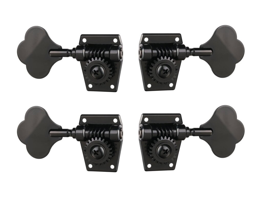 Колки 2+2 для бас-гитары Paxphil GB400-2+2-BK, чёрный