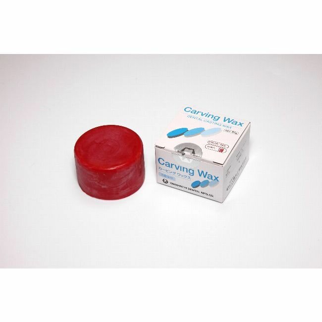 Стоматологический воск: воск моделировочный Carving Wax, упаковка по 50гр, цвет Red (красный)
