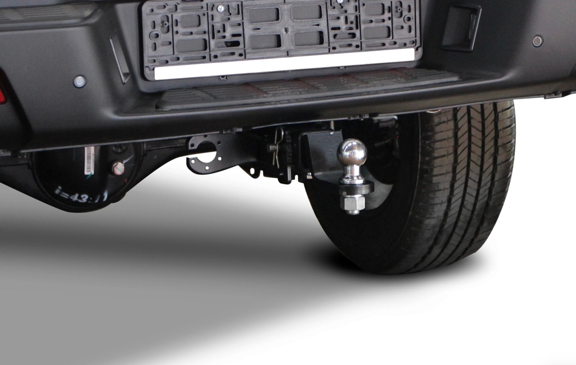 Фаркоп Berg для JAC T9 2024-, шар Е, 3500/100 кг, F.1415.002