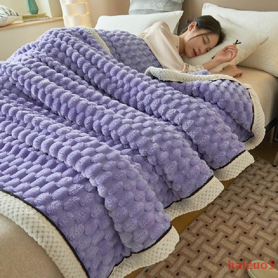 Одеяло - 2-х Спальное Теплое Фланелевое Одеяло 180x200cm