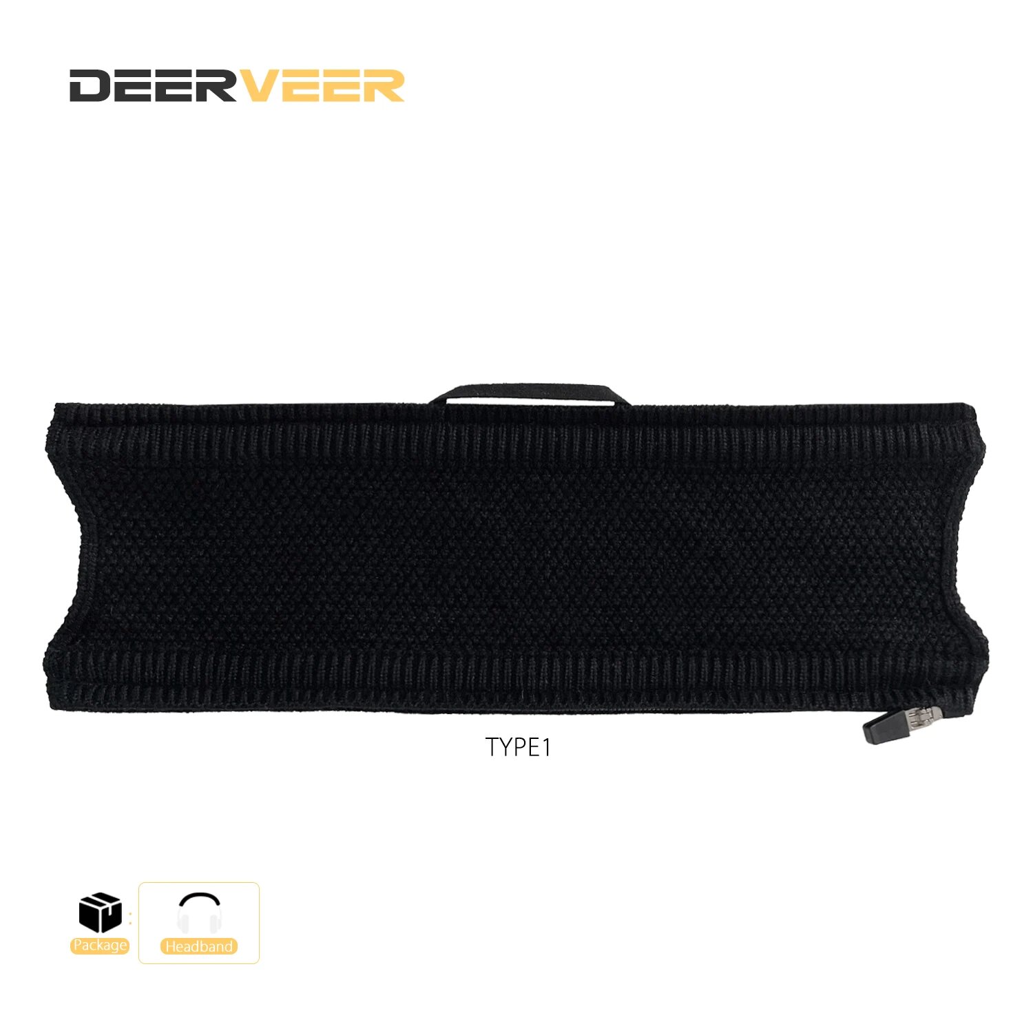 Чехол-повязка на голову DEERVEERVEER, совместимый с наушниками Redragon H520 Icon, H510 Zeus, H510 Zeus-X, H710 Helios, плетеная головка на молнии