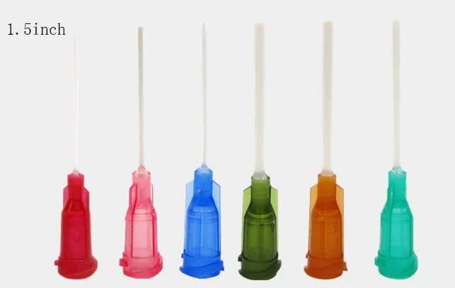 Пластиковые дозирующие иглы TT 25 шт. 25G, 1.5 inch PP