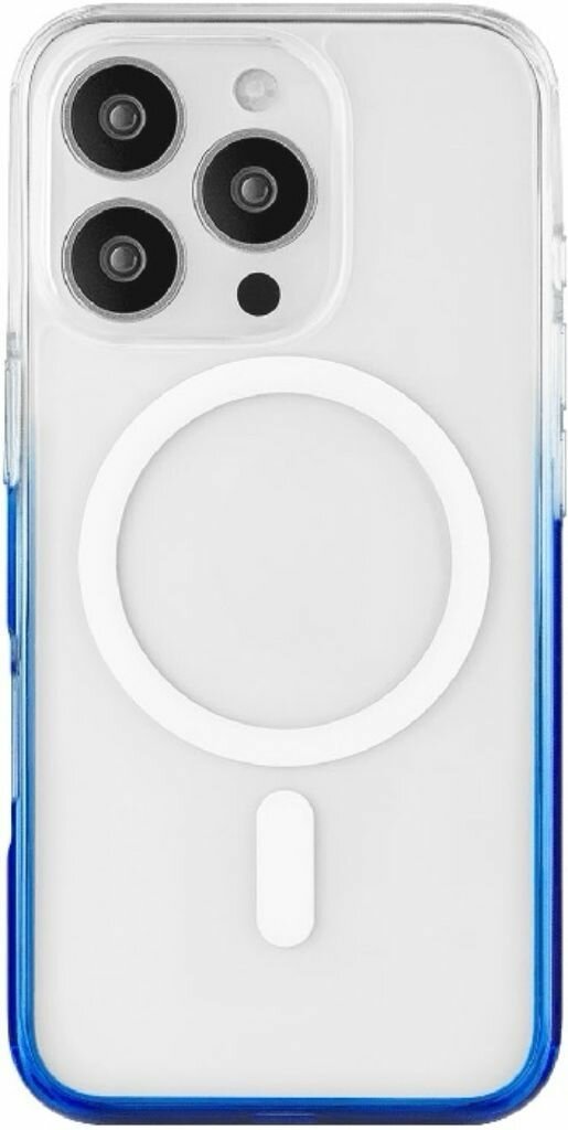 Чехол-накладка uBear Fusion Mag Case для смартфона Apple iPhone 16 Pro, синий
