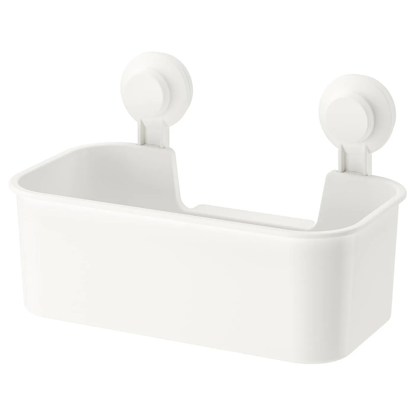 TISKEN IKEA 403.812.53 Корзина с присосками Белая