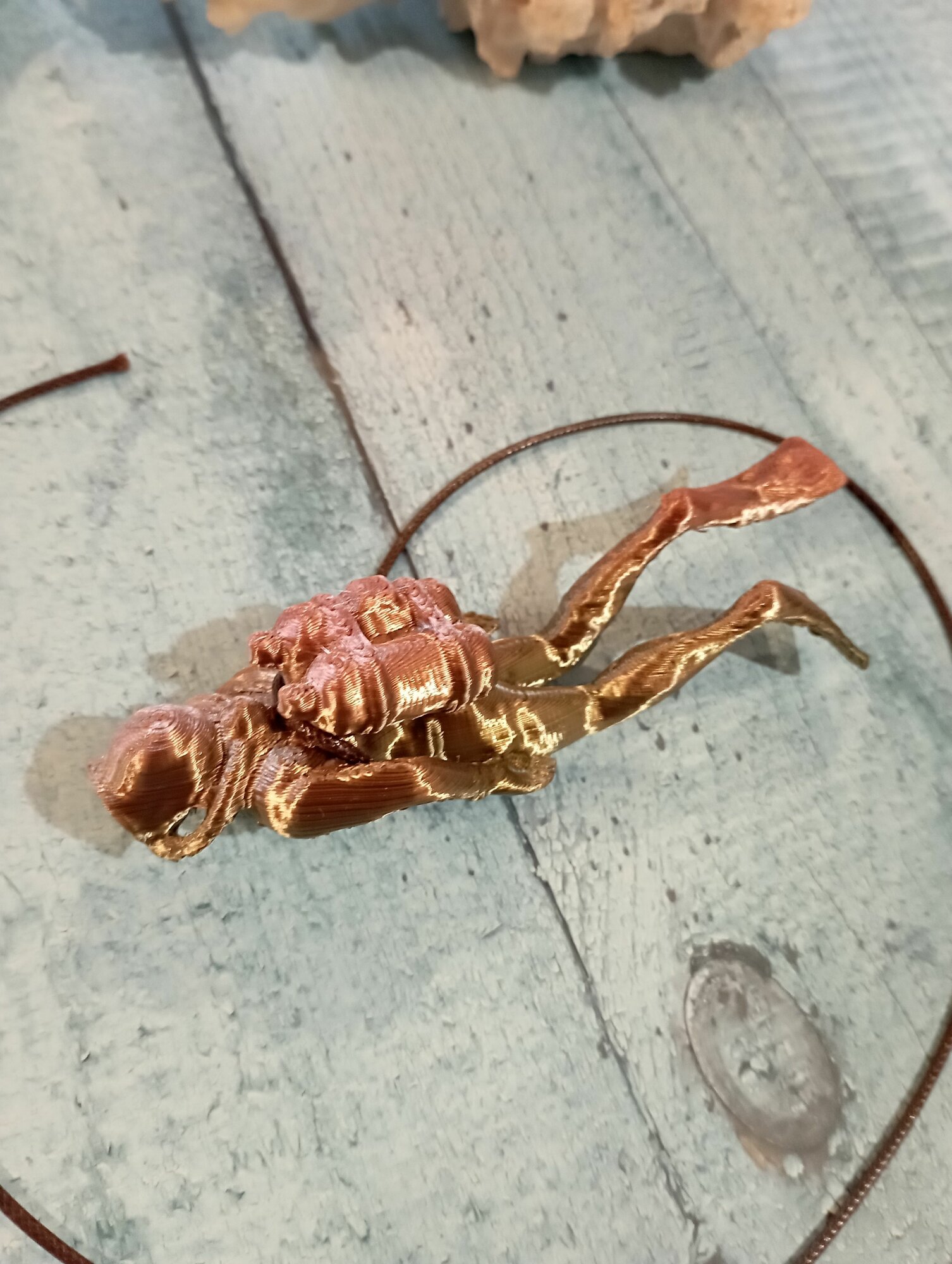 Декорации для аквариума водолаз